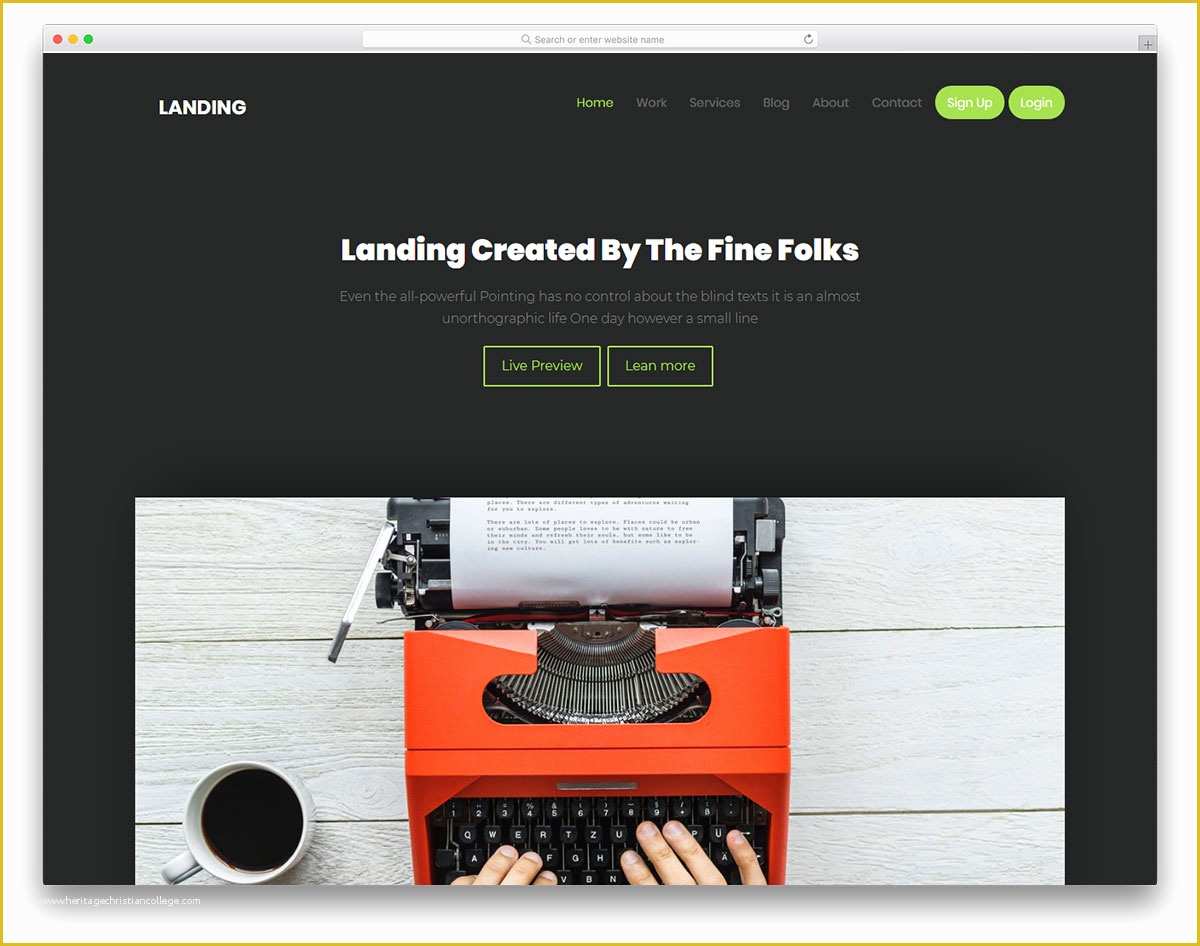 Free Landing Page Templates Bootstrap Of Top 31 Free Landing Pages 