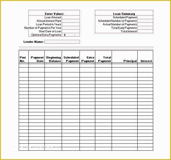 Free Loan Amortization Schedule Excel Template Of Amortization Schedule Free Loan Amortization Schedule Excel Template Of Amortization Schedule