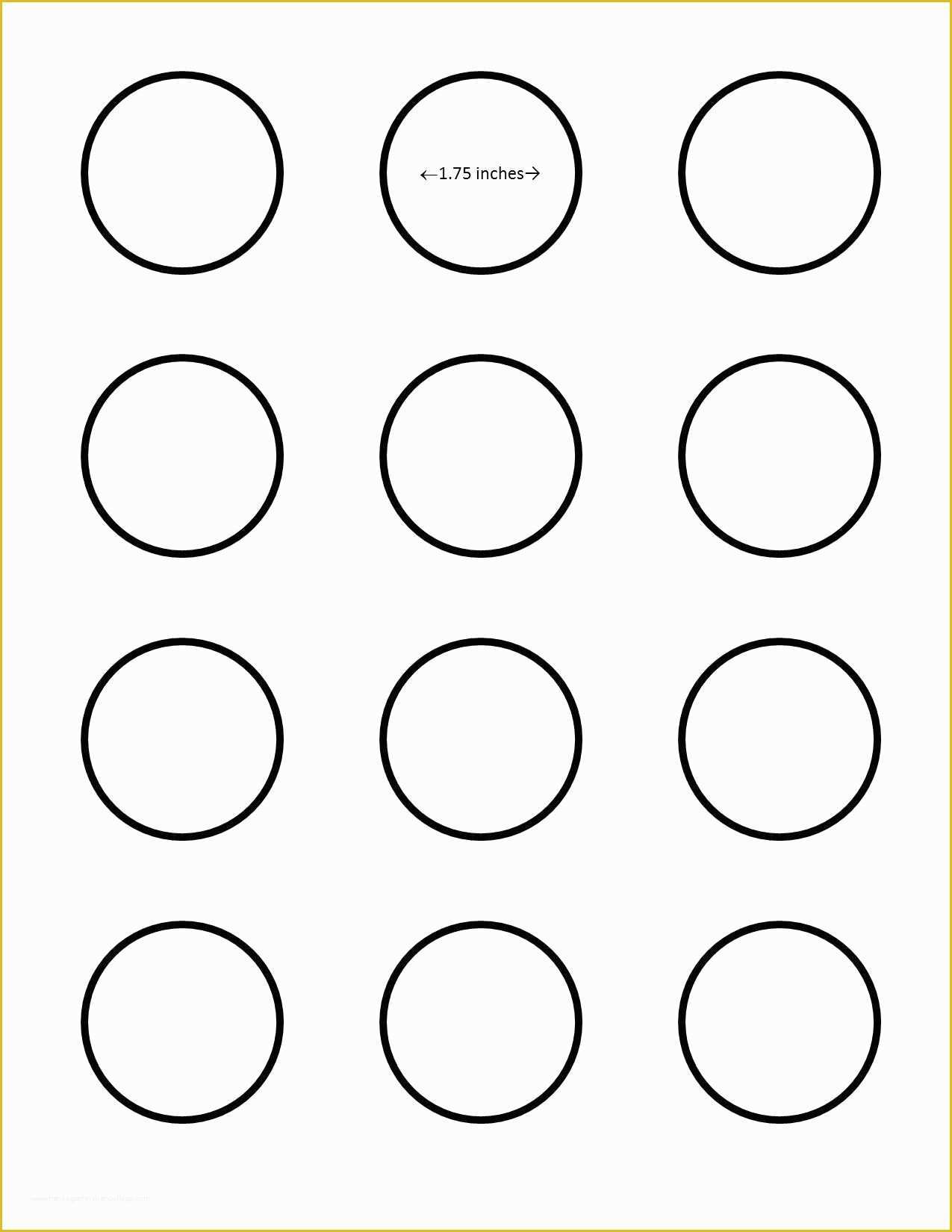 Free Macaron Template Of Macaron 1 75 Inch Circle Template Google Search I Saved