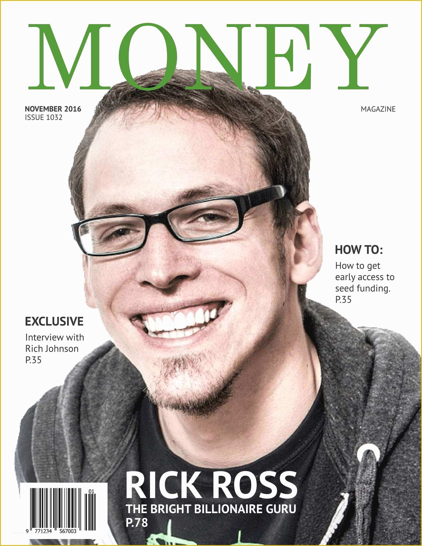 Free Magazine Cover Template Of Free Magazine Templates Magazine Cover 