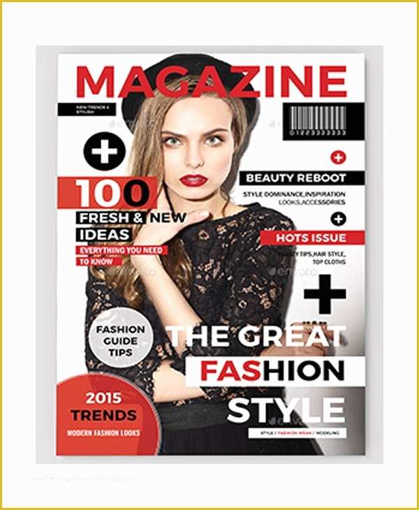 Free Magazine Layout Templates For Word Of Cover Template 14 Free 