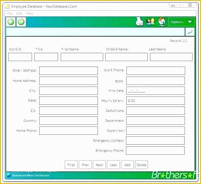 Free Microsoft Access Club Membership Database Template Printable 