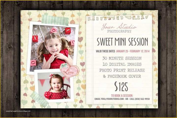 Free Mini Session Templates Of Valentine Marketing Mini Session Psd ...