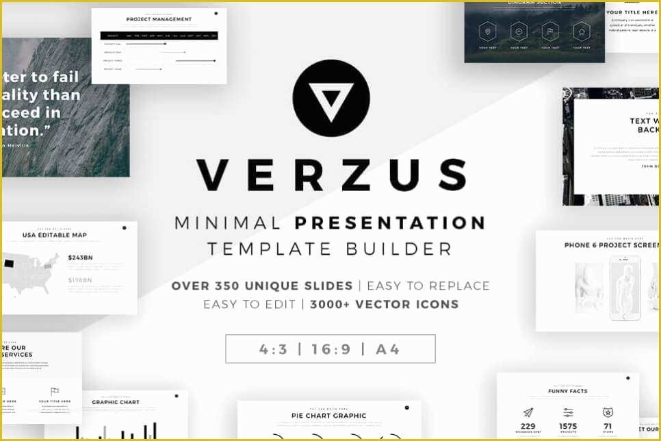 Free Minimal Keynote Template Of Free Powerpoint Templates For Business 