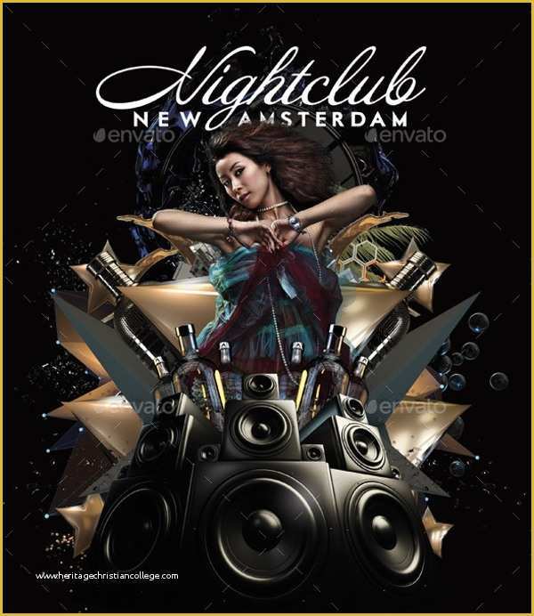 Free Nightclub Flyer Templates Of 20 Club Flyer Templates 