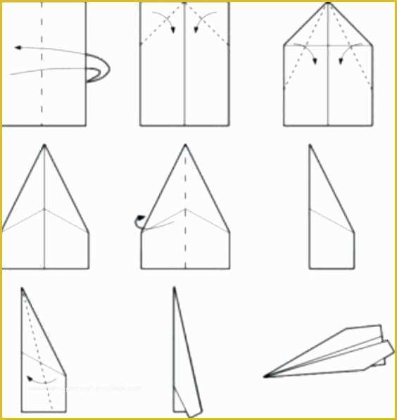 Free Paper Airplane Templates Of How To Fold A Paper Plane Top Result 