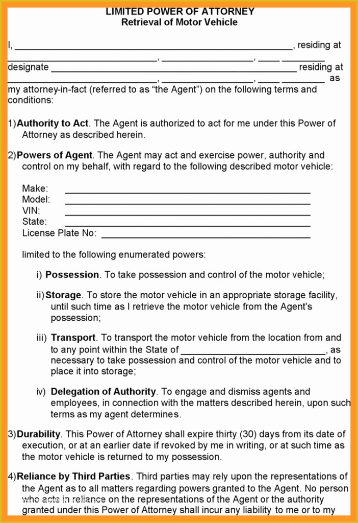 Free Power Of Attorney Template California Of 20 California Poa Forms 