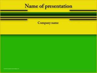 Free Ppt Powerpoint Templates Of Download Free Yellow Green Powerpoint ...