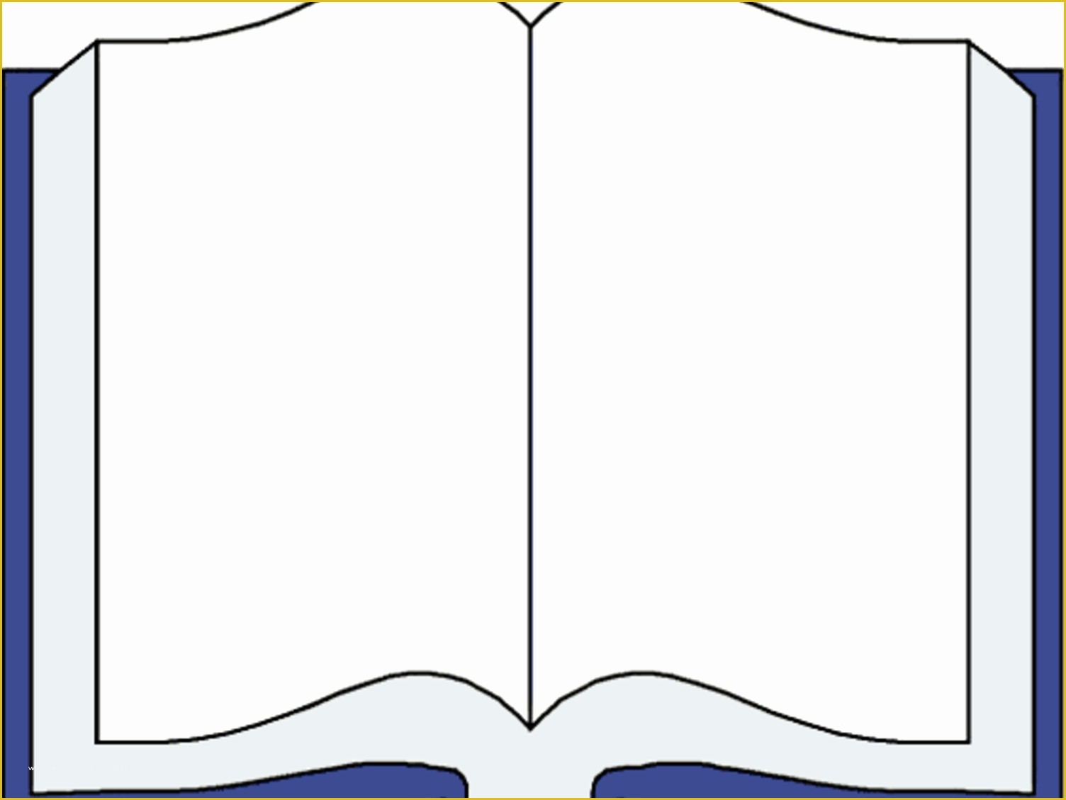 Printable Book Template