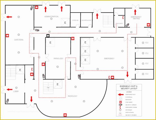 Free Printable Fire Escape Plan Template Of Fire Escape Plan Maker ...