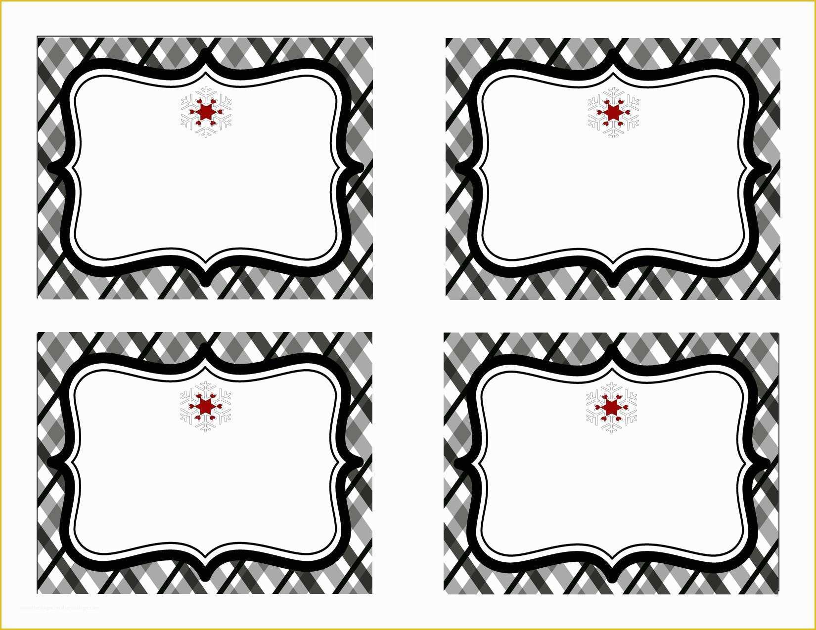 Free Printable Food Labels Templates Of New Years Eve Food Labels Or 