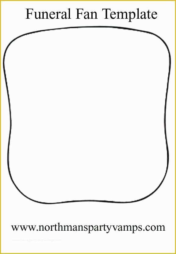 Free Printable Paddle Fan Template Printable Templates