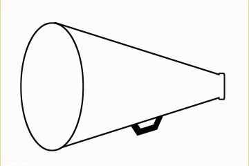 36 Free Printable Paper Megaphone Template | Heritagechristiancollege