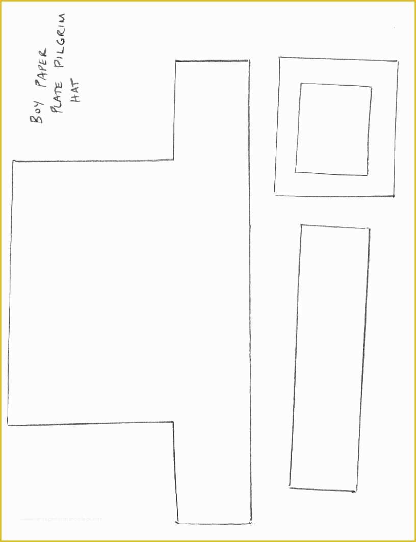 Free Printable Pilgrim Hat Template Printable Templates
