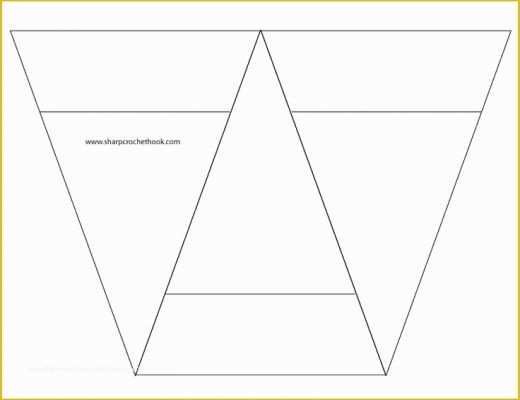 Free Printable Triangle Banner Template Of Free Printable Triangle ...