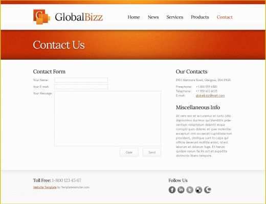 Free Python Web Templates Of Business Website Free HTML Template ...