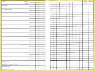 Free Record Keeping Templates Of Sunday School Record Keeping Template ...