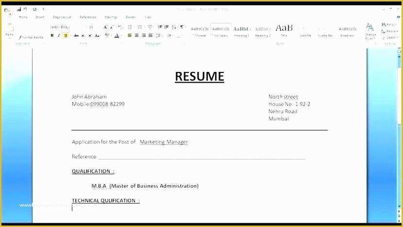 Free Resume Template With Photo Insert Of Free Resume Template With 