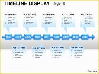 Free Roadmap Timeline Template Of Roadmap Timeline Display Style 6 ...
