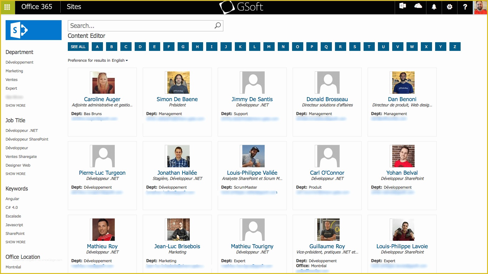 SharePoint Online List Templates