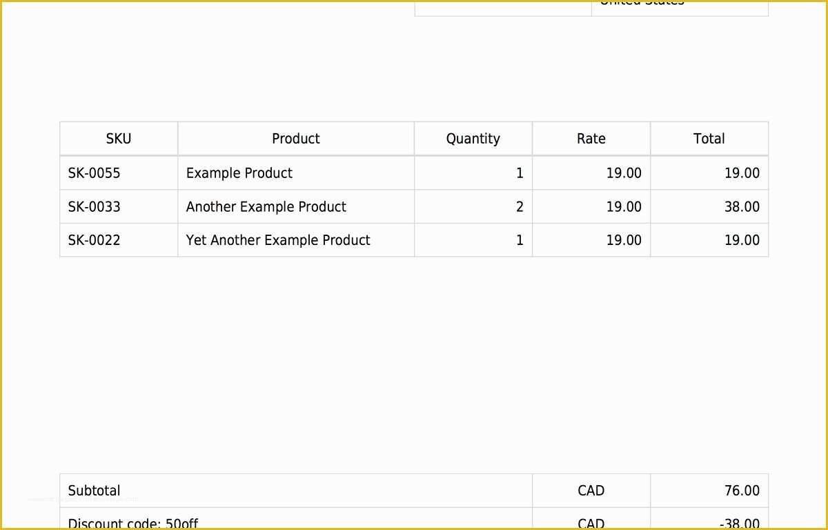 Free Shopify Email Templates Of Shopify Invoice Creator Using Klaviyos 