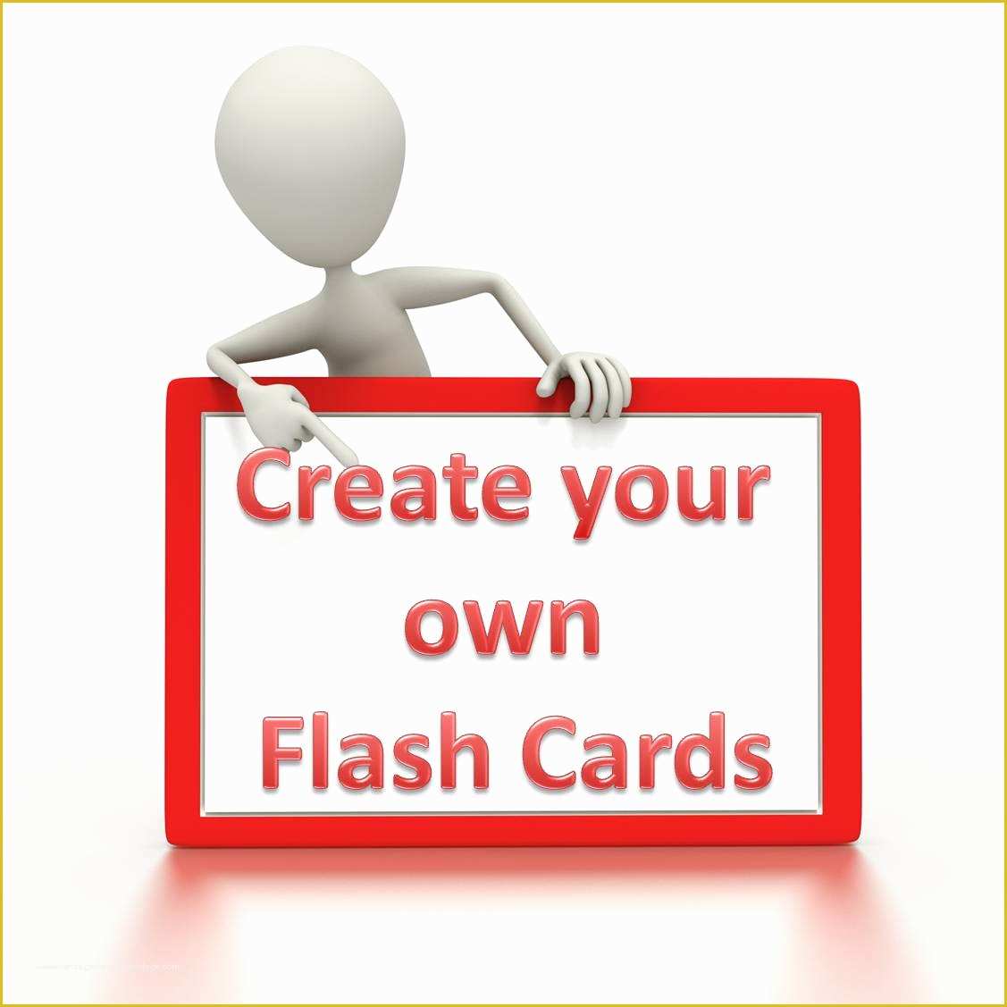 Free Printable Flash Card Template