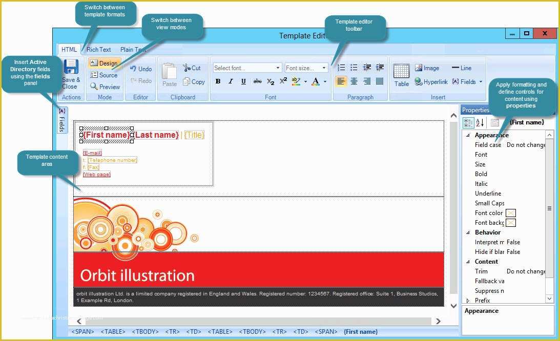 Free Video Editing Templates Of Exclaimer Template Editor Understanding 