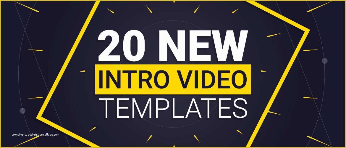 Free Video Intro Templates Of Create Intro Videos In Less Than 5 