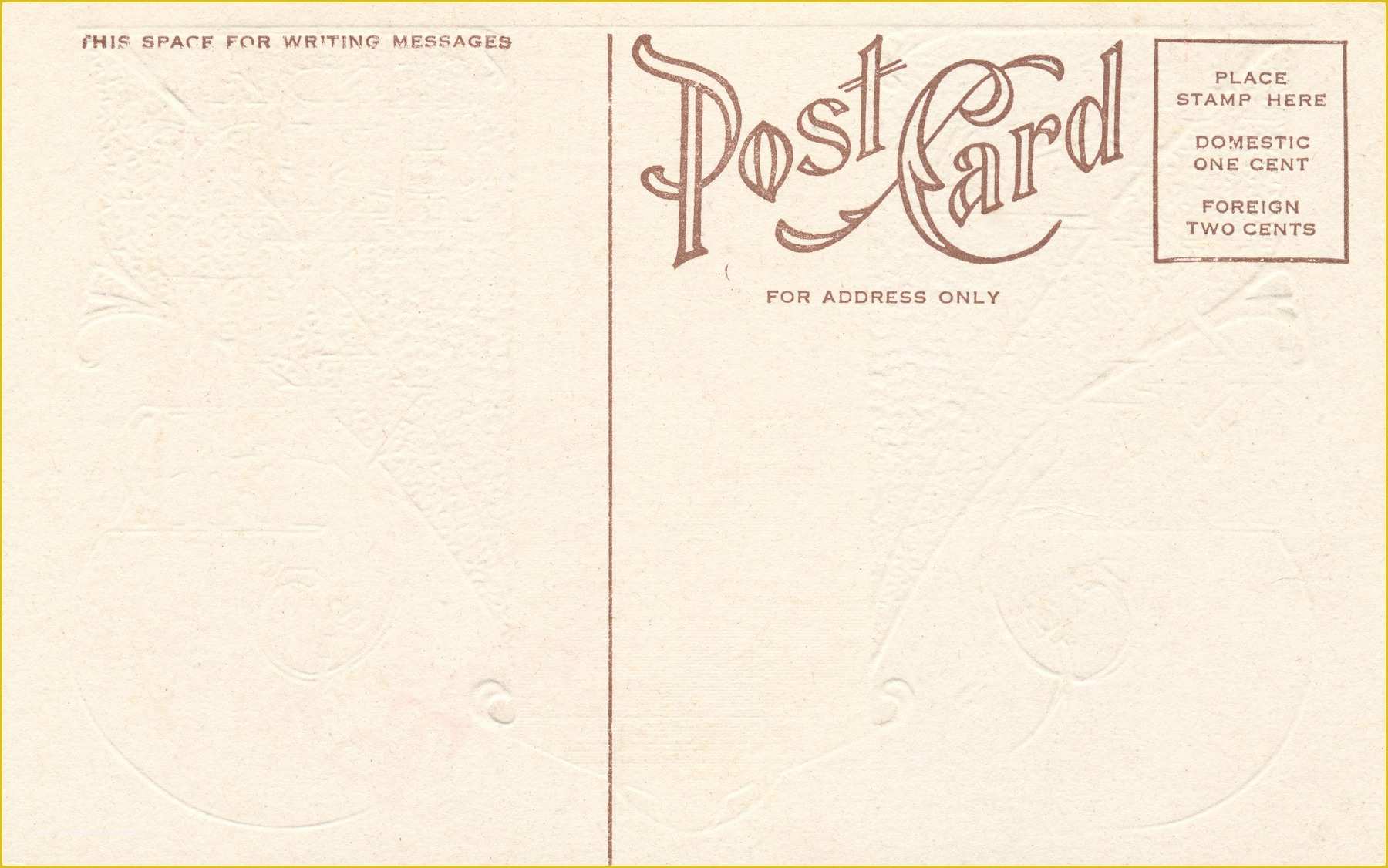 Free Vintage Postcard Template Of Free Photo Blank Vintage Postcard ... Free Vintage Postcard Template Of Free Photo Blank Vintage Postcard ...