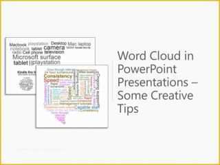 Free Word Cloud Template for Powerpoint Of Sample Use Of Word Cloud ...