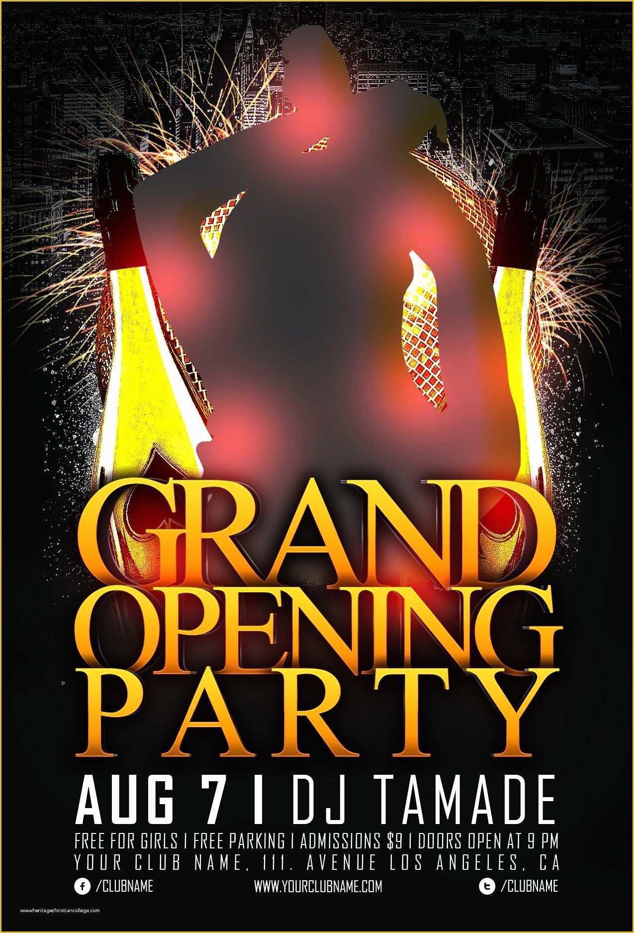 Grand Opening Flyer Template Free Of 20 Grand Opening Flyer Templates 