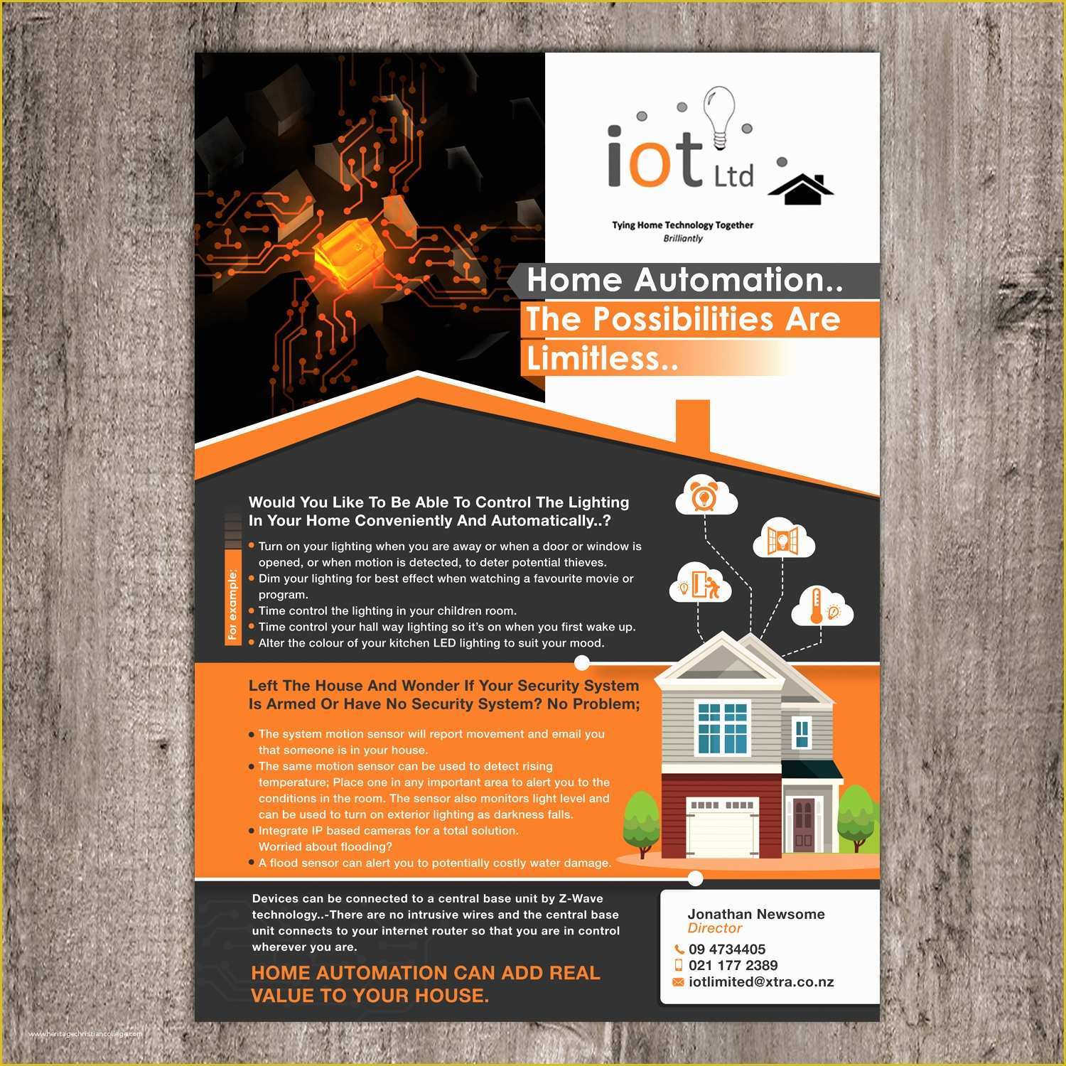 Home Improvement Flyer Template Free Of Modern Colorful Home And Garden 