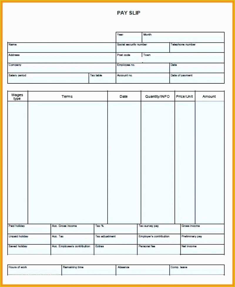 36 Independent Contractor Pay Stub Template Free Heritagechristiancollege