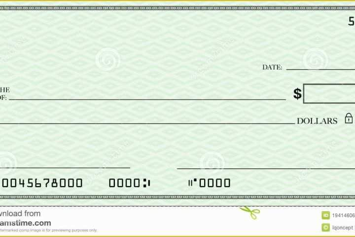 Fake Checks Printable