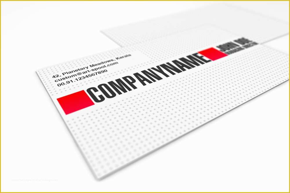 60 Minimalist Business Card Template Free Heritagechristiancollege