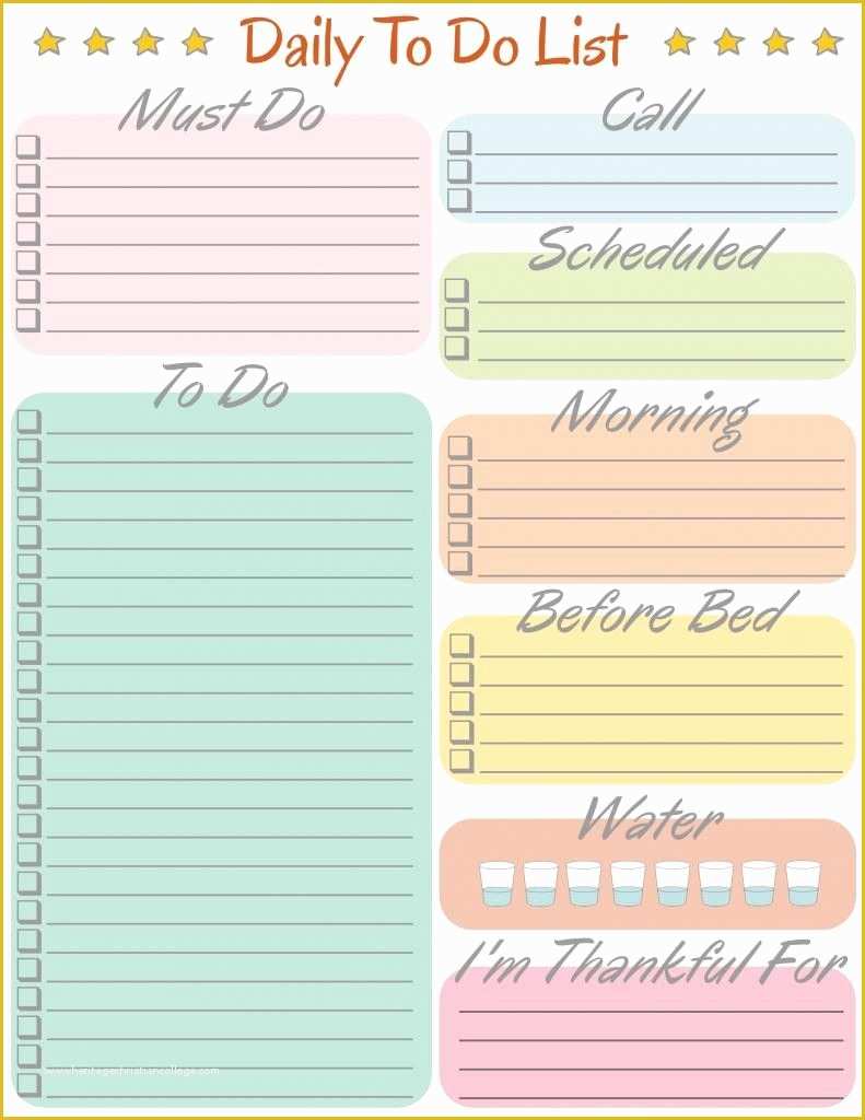 Monthly To Do List Template Free Of Home Management Binder Pleted 