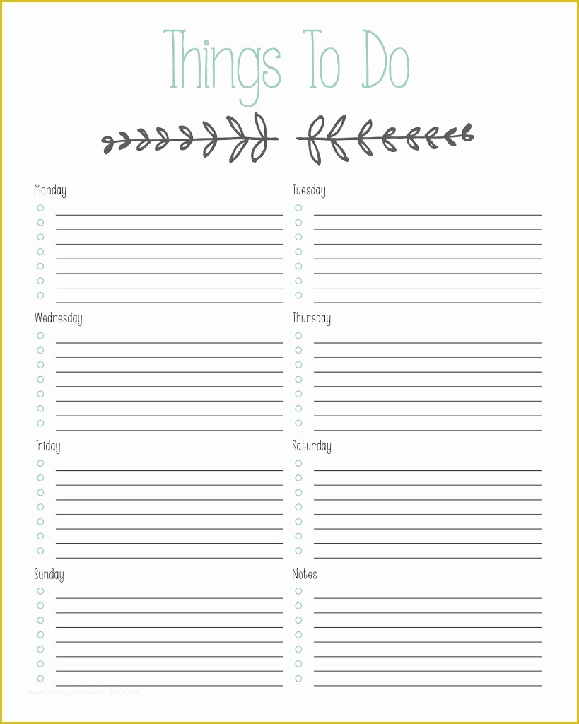 Monthly To Do List Template Free Of Printable to Do List Heritagechristiancollege