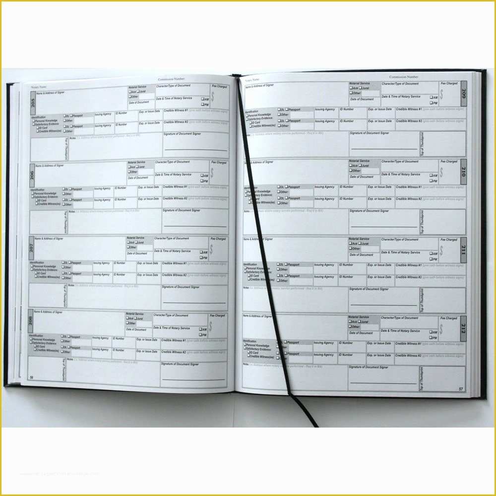 Notary Public Journal Template Free Of 23 Of Florida Notary Log Template Heritagechristiancollege