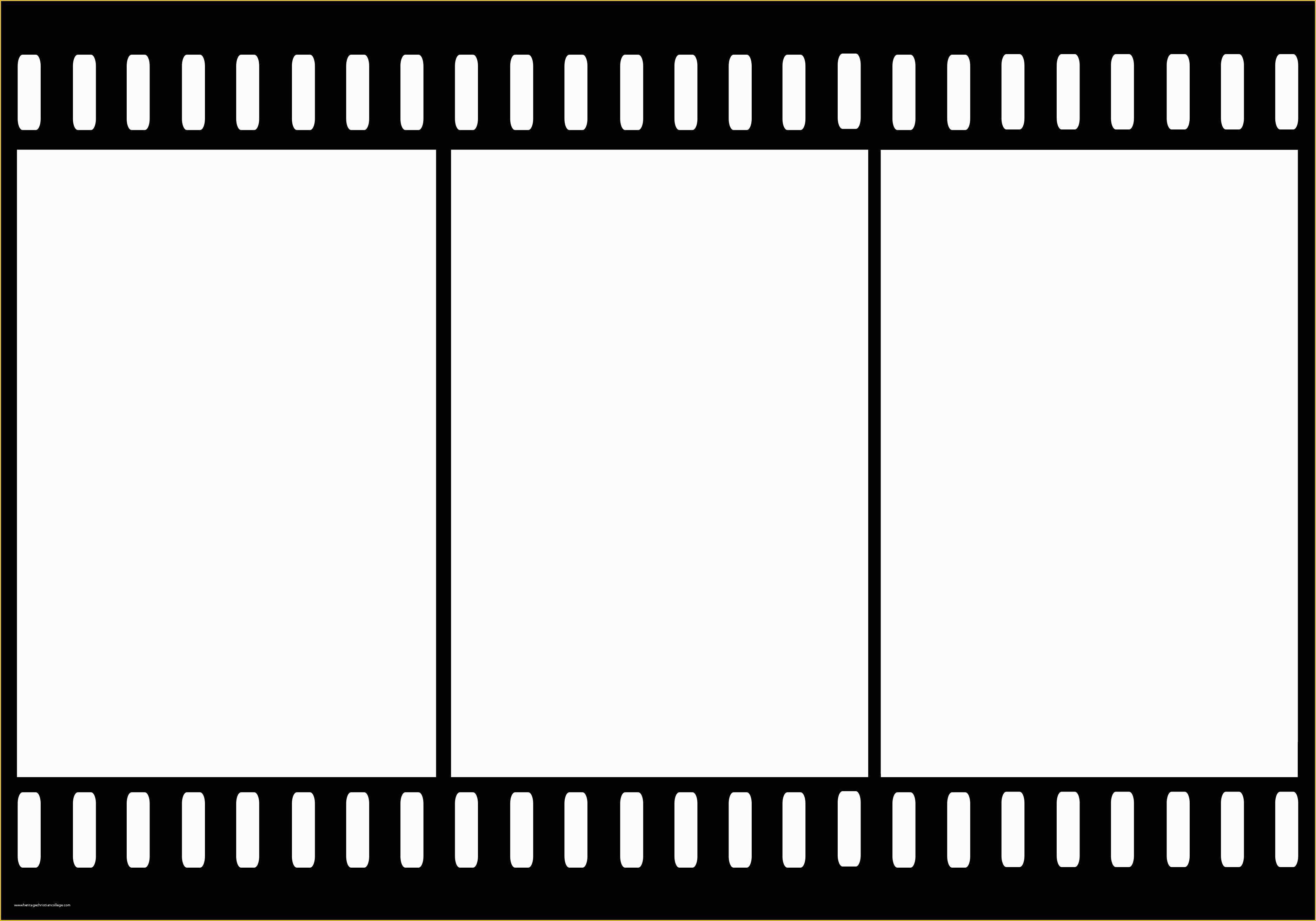 Photo Strip Template Free Of Strip Template Design Clipart Best 