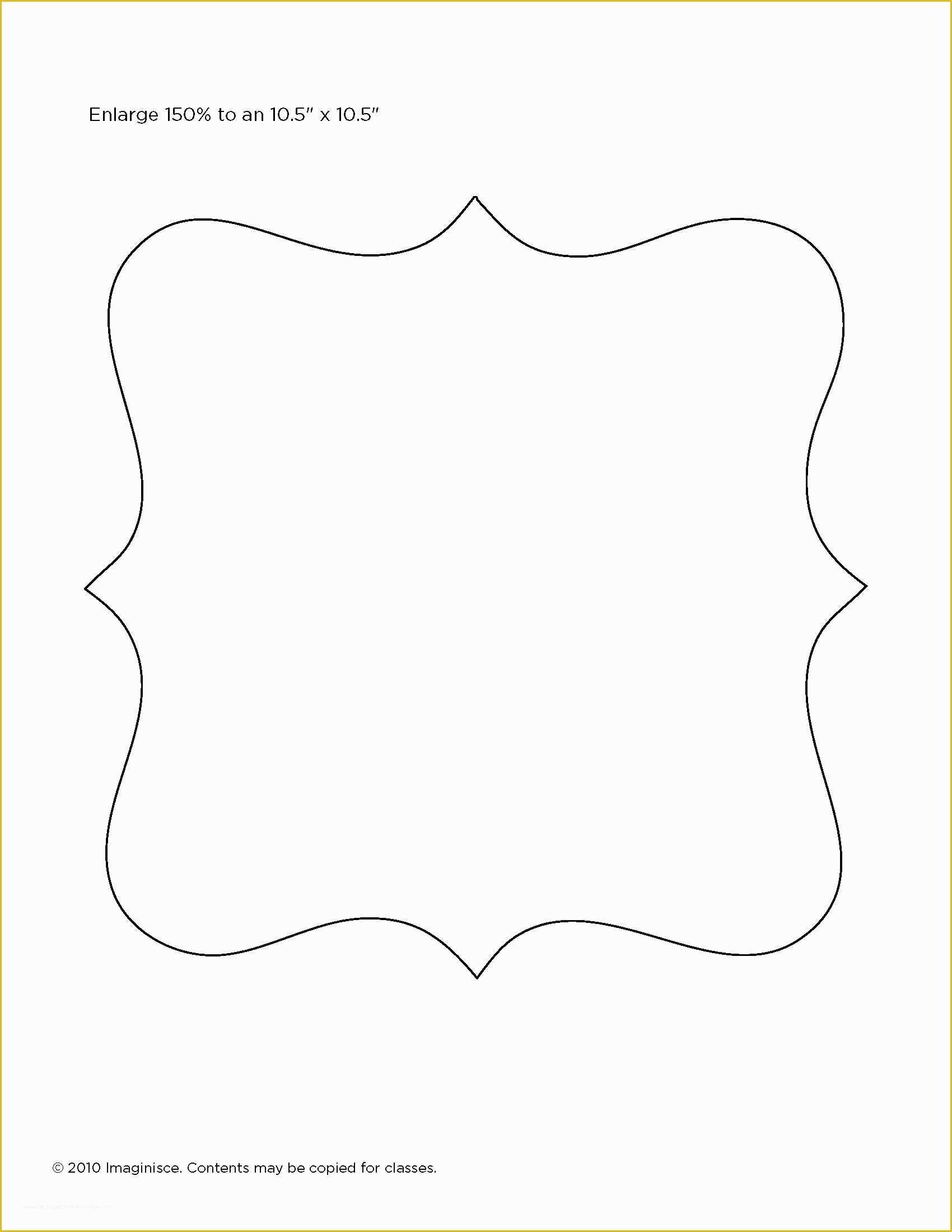 Downloadable Free Printable Picture Frame Templates Prntbl