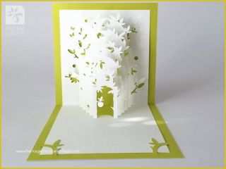 Pop Up Card Templates Free Download Of Papercut Template Pop Up Card ...