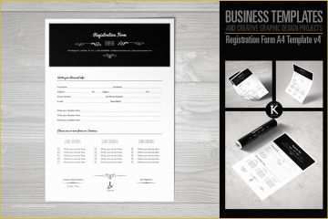 Product Registration form Free Template Of Registration form Template ...