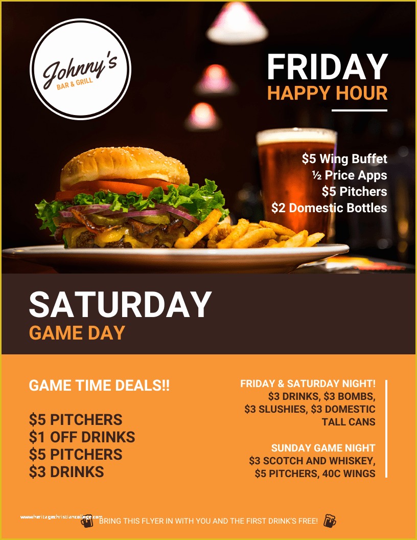 Restaurant Flyers Templates Free Of Bar Restaurant Flyer Template Restaurant Flyers Templates Free Of Bar Restaurant Flyer Template