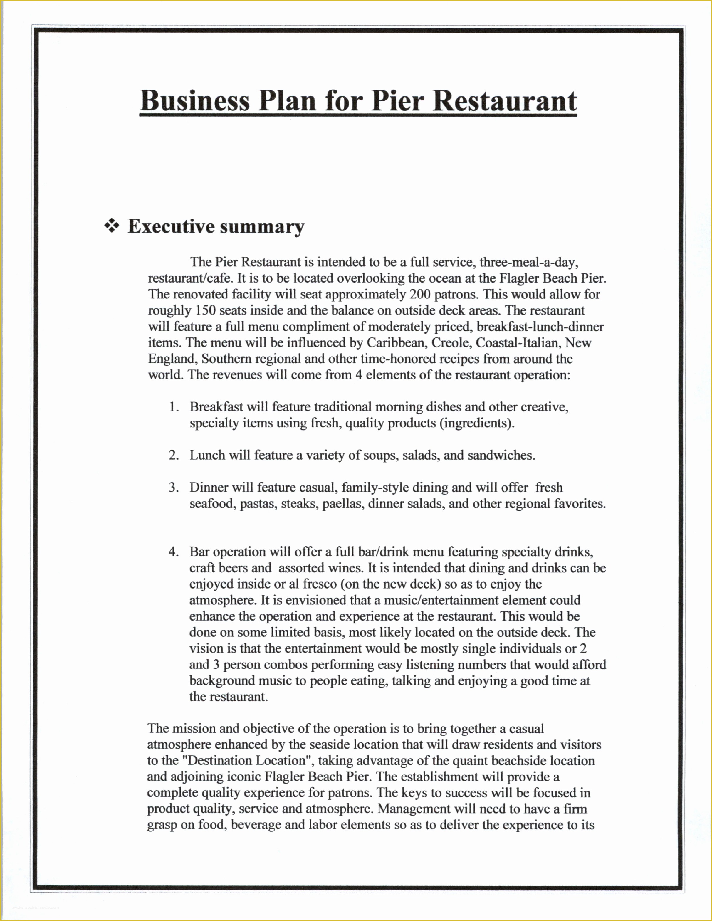 Short Business Plan Template Free Of Short Business Plan Template