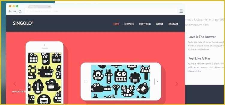 Simple Website Templates Free Download HTML With Css Of Band Template 