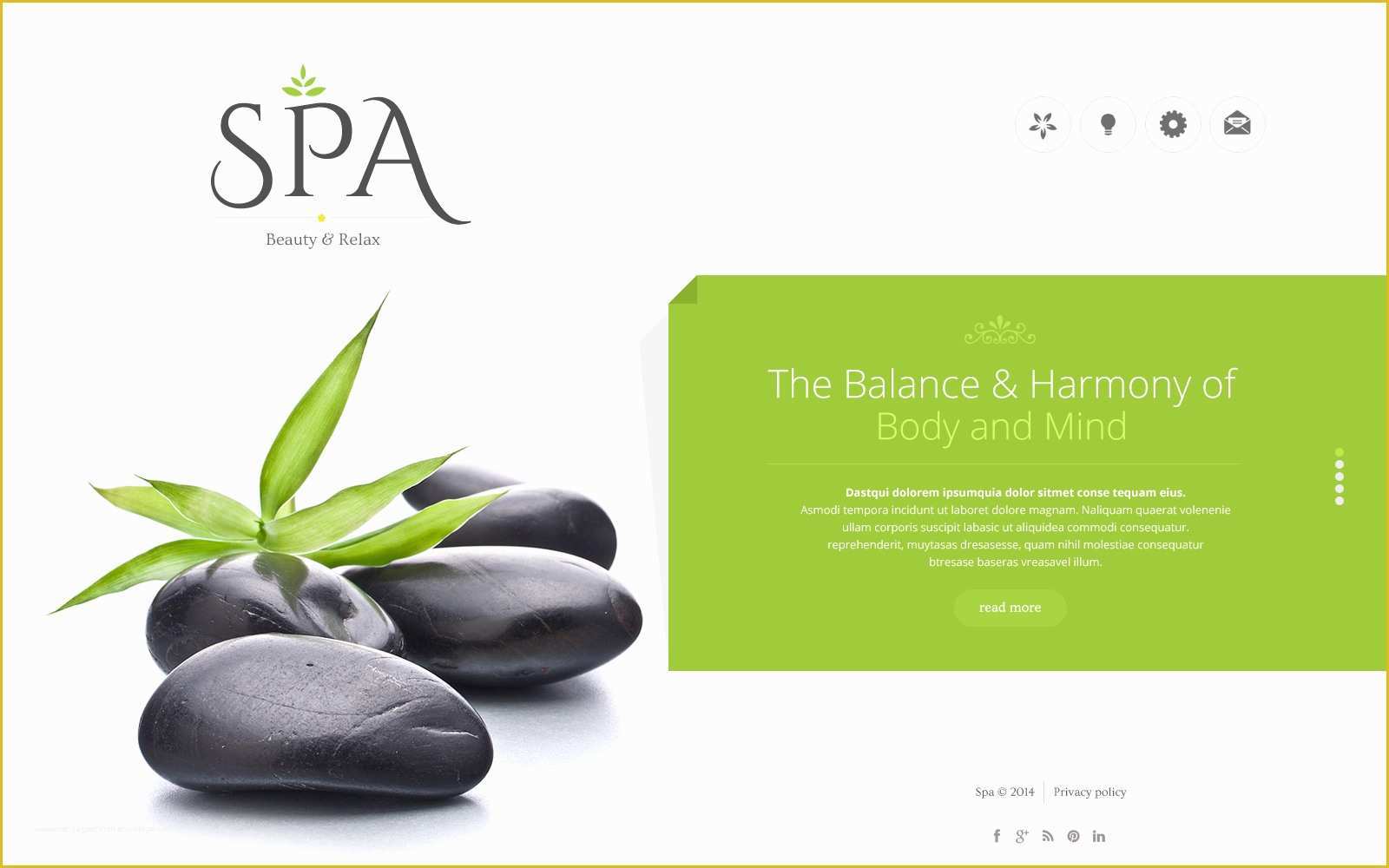 Spa Website Templates Free Download Of 50 Free Responsive Website 