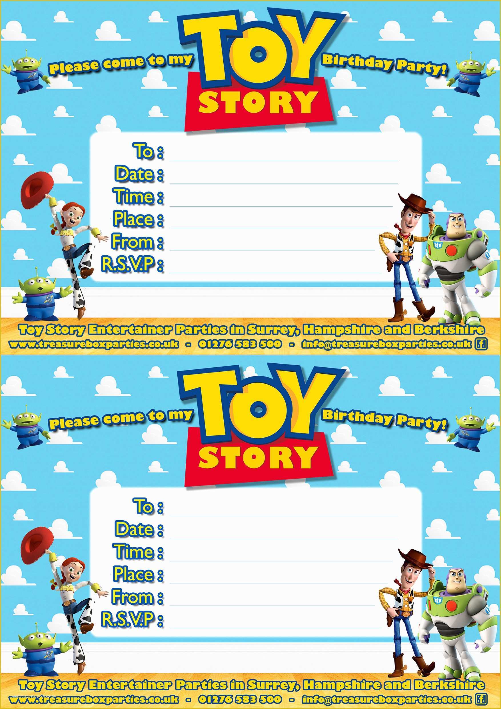 Toy Story Invitation Template Free Download Of Toy Story Invitation 
