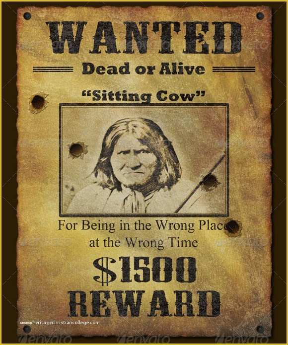  Wild West Wanted Poster Template Free Of 20 Free Wanted Poster 