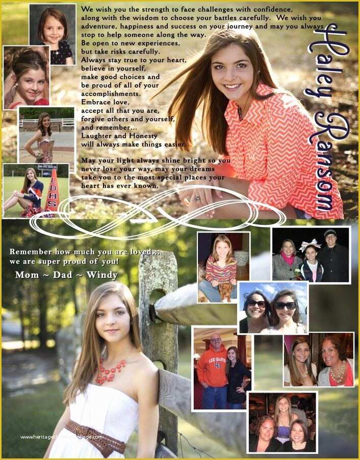 Yearbook Dedication Page Template Free Of 17 Best Images About Senior 