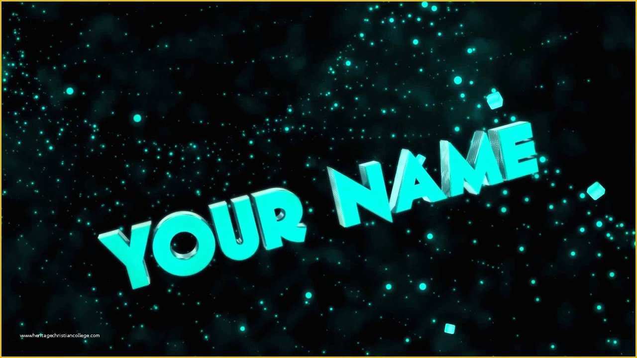 Youtube Intro Templates Free Download Of My Best Custom Intro Template 